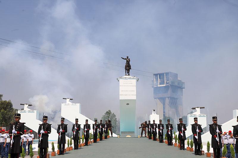 Conmemora Puebla 162 aniversario de la Batalla del 5 de Mayo
